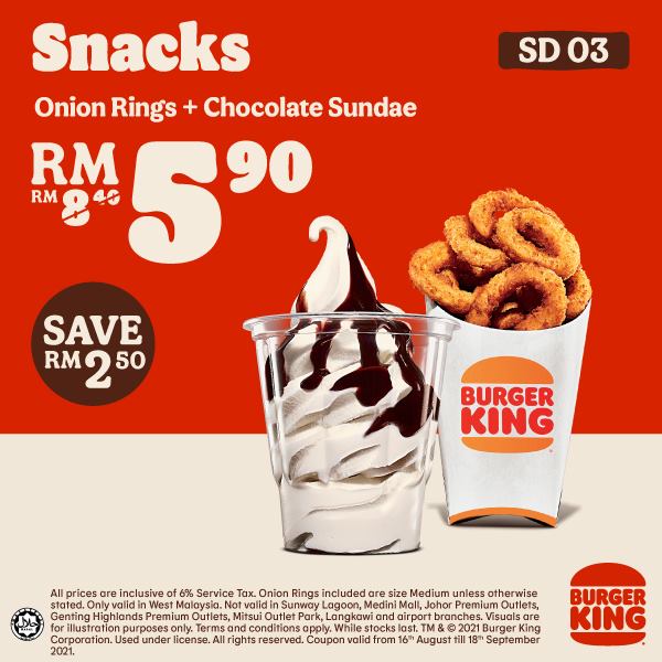 Promosi Burger King : Beli Satu Percuma Satu Kupon Digital Kini Kembali ...