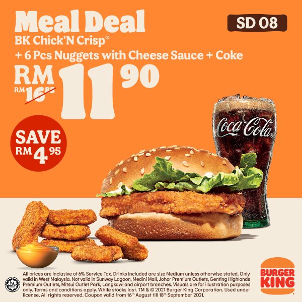 Promosi Burger King : Beli Satu Percuma Satu Kupon Digital Kini Kembali ...