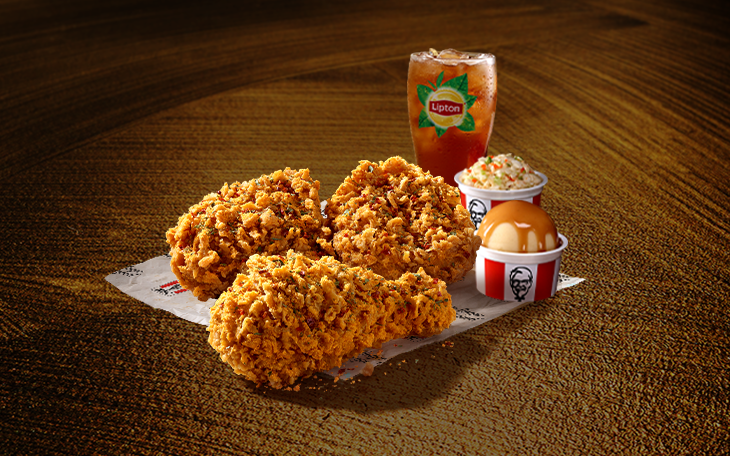 Promosi KFC 2022: KFC Golden Egg Crunch Combo (Feb) - Saji.my