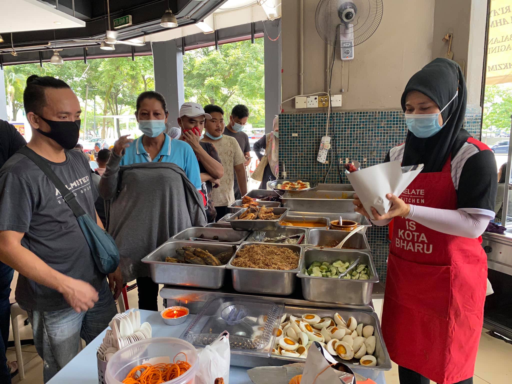 Kelate Kitchen KL, Nasi Kukus Dan Kerabu Asli Kelantan – Saji.my