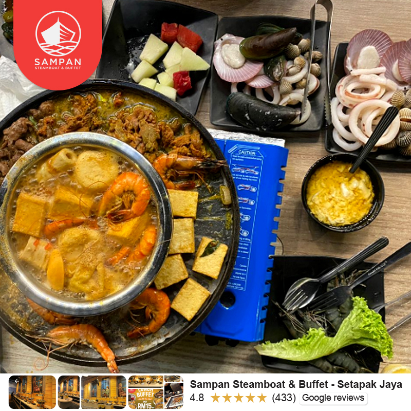 Sampan Steamboat Setapak, Aneka Steamboat Dan Buffet – Saji.my