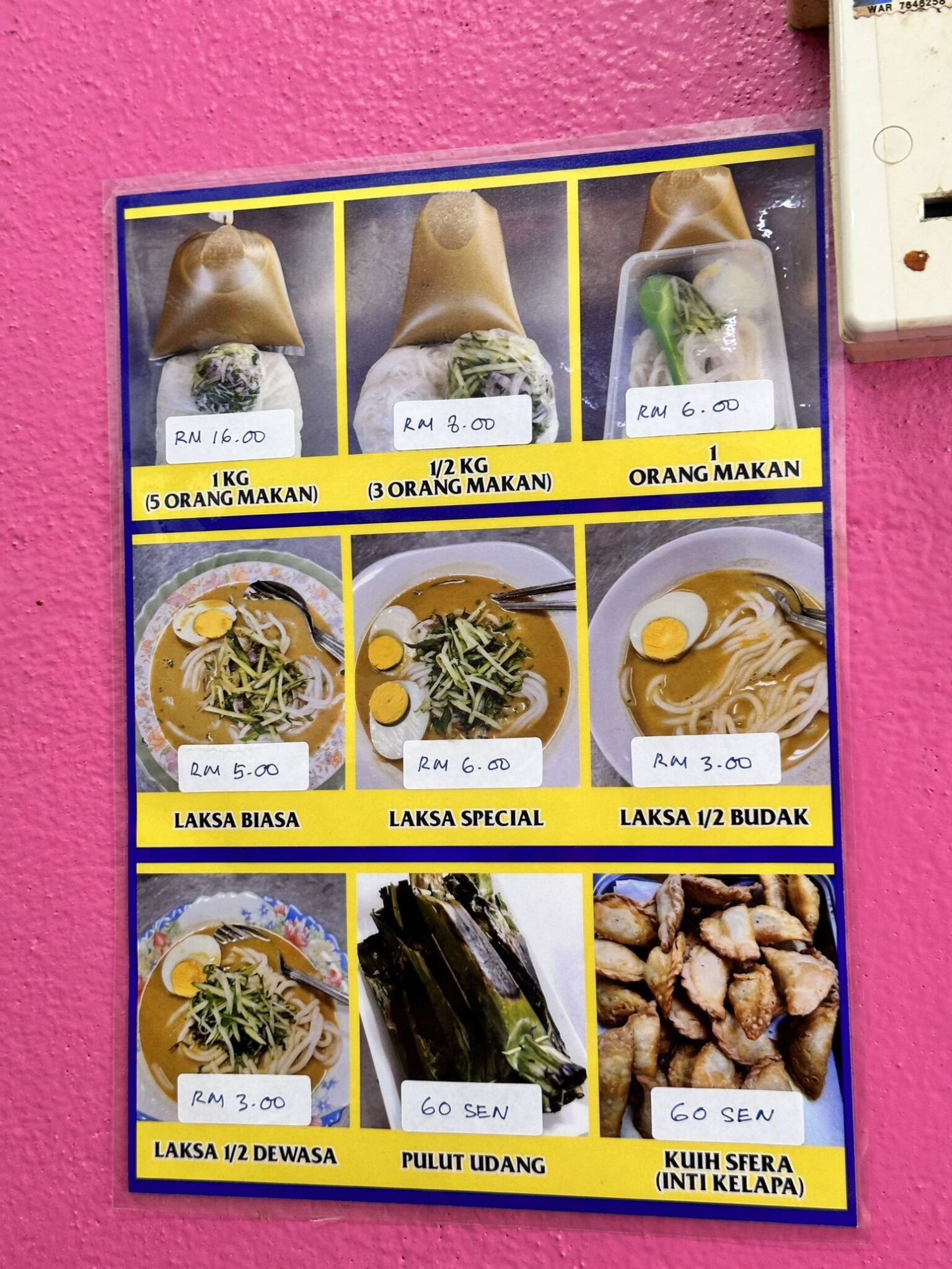 Kak Su Laksa, Laksa Perlis Mesra Family – Saji.my