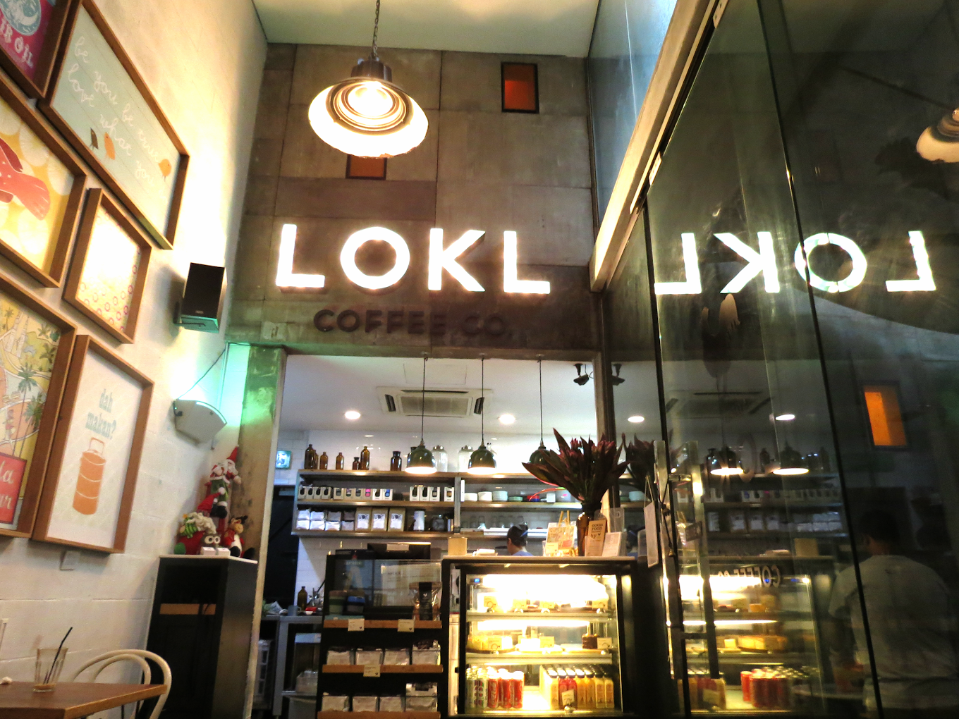 Kedai Kopi Elegan Dan Stylish, LOKL Coffee Co - Saji.my