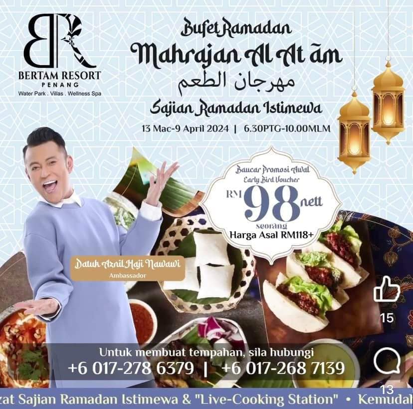 20 Buffet Ramadhan 2024 Penang (Terkini) - Saji.my